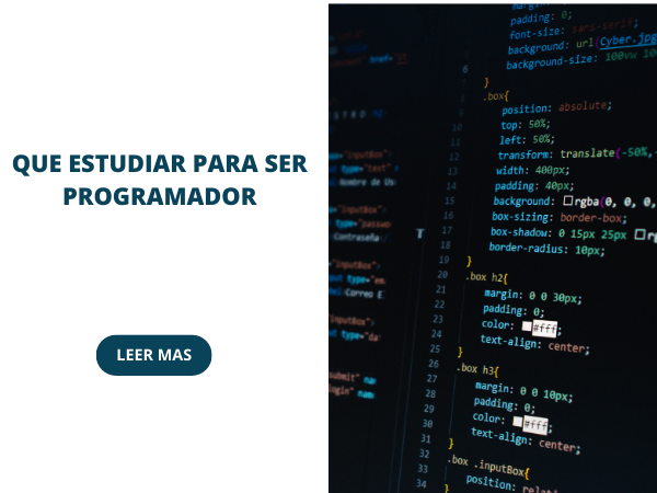 Que estudiar para ser programador - Aprendelo