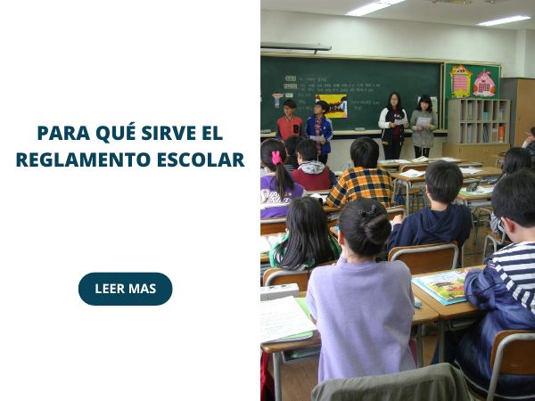 Para qué sirve el reglamento Escolar - Aprendelo